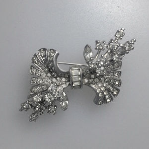 Pennino | Jewelry | Vintage Signed Pennino Rhinestone Brooch | Poshmark